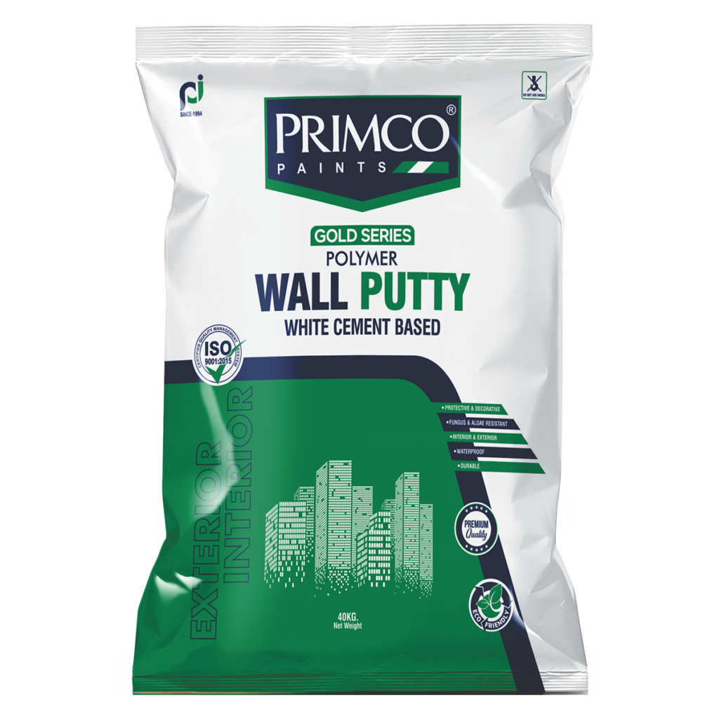 Use Polymer Wall Putty for Interior Paint and Exterior Paint